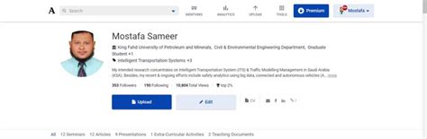 Mostafa Sameer Smasce On Linkedin Academia Researchimpact