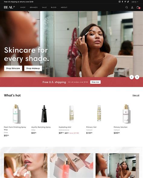 Shopify Theme Review — Expanse 2023 Exhibea