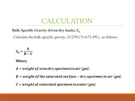 Experiment 02 Specific Gravity And Absorption Capacity Of Coarse Aggregate Pptx