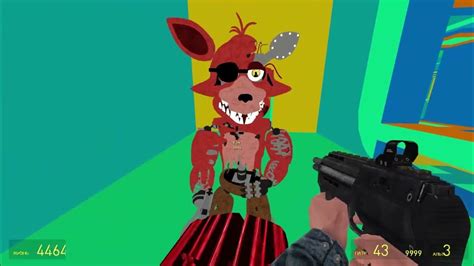 АНИМАТРОНИКИ НА СТРАННОЙ КАРТЕ ГОНЯЮТСЯ ЗА НАМИ Fnaf Coop Garrys Mod