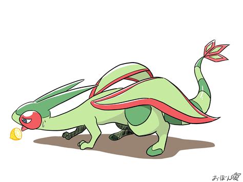 Flygon Pokemon Drawn By 0bon Danbooru