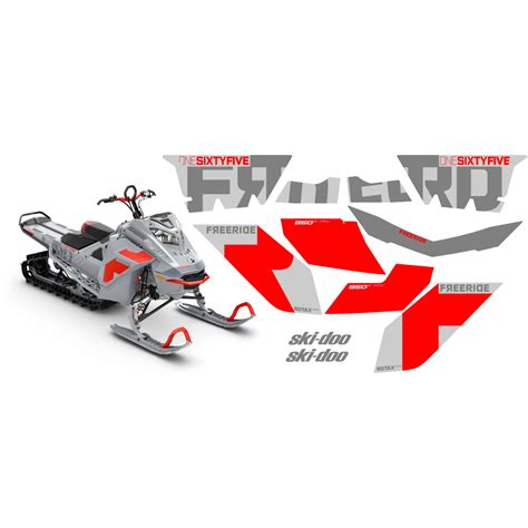Brp Ski Doo Freeride 850 E Tec Decal Stickers Kit Inspire Uplift