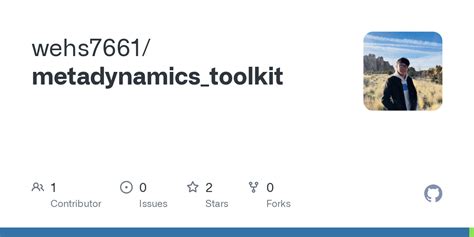 GitHub Wehs7661 Metadynamics Toolkit