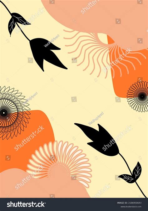 미니멀한 추상적 현대미적 배경 파스텔 컬러 스톡 일러스트 2186950643 Shutterstock