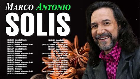 Marco Antonio Solis Sus Mejores Canciones ~ Grandes Exitos Mix 80s 90s