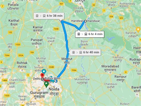 Delhi To Kedarnath Distance Badrinath Kedarnath