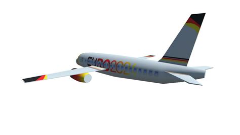 Passenger Plane Low Poly Cgtrader