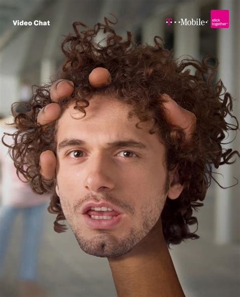Copyranter Disembodied Head Ads Of The Day For T Mobile