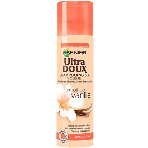 Ultra doux Shampooing sec volume extrait de vanille Garnier 150ml