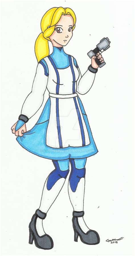 Commission Belle Samus Fusion By Cqmorrell On Deviantart