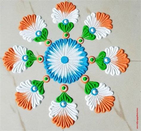 Republic Day Rangoli 2025 Stunning Designs For Schools And