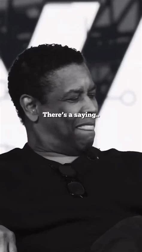 When The Devil Ignores You Youre Doing Something Wrong Spoken By Denzel Washington