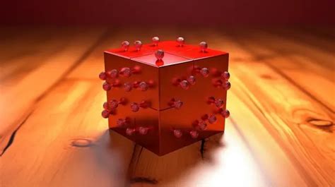 의료 또는 과학적 개념 3d 렌더링을 위한 적색 바이러스 병원체 및 나무 블록 바이러스 배경 코로나 배경 코로나19