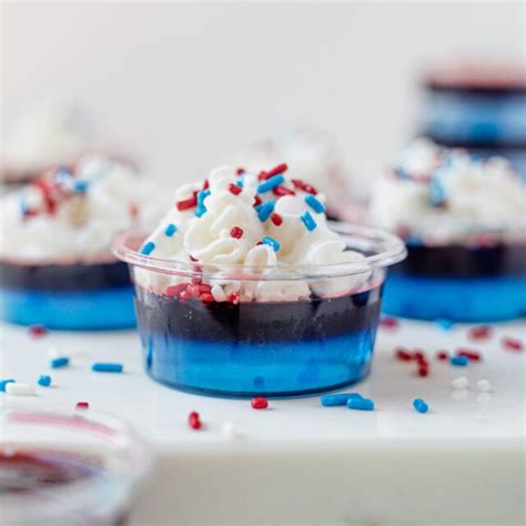 Red White And Blue Jello Shots What Molly Made