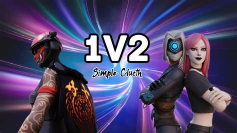1v2 Simple Clutch 1644 9911 7162 من ابتكار Kiryt0 Fortnite