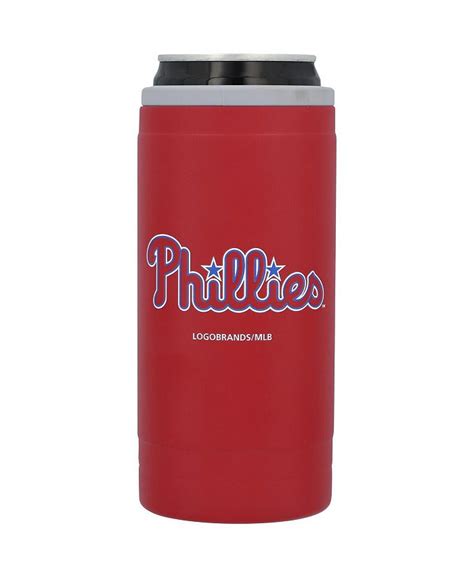 Logo Brands Philadelphia Phillies 12 Oz Flipside Powdercoat Slim Can