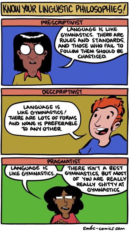 Know Your Linguistic Philosophies Prescriptivist Language Is Like