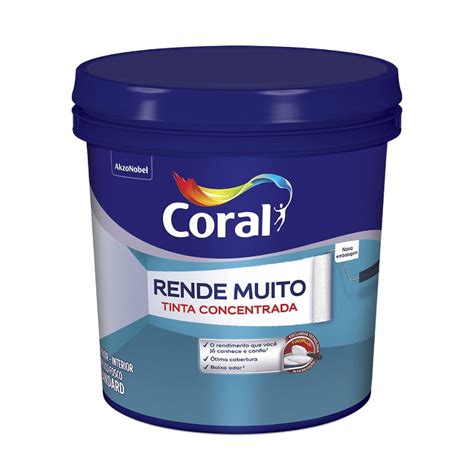 Tinta Rende Muito 15 Litros Branca Coral Acal Home Center
