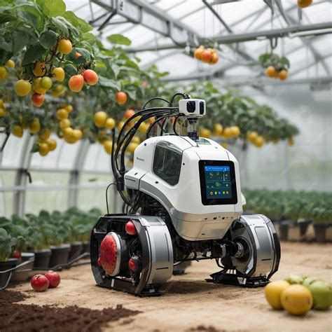 premium ai image agriculture smart farming system concept internet