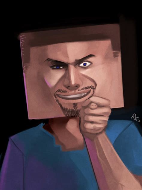 Steve Face Minecraft Mensliquid