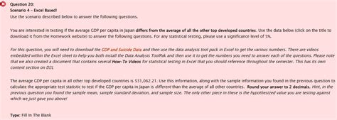 Scenario Excel Based Use The Scenario Described Chegg