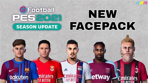 UPDATE FACEPACK V19 SEASON 2022 PES 2021 PC YouTube