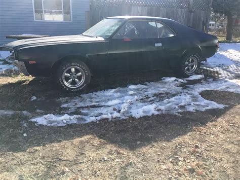 1968 Amc Javelin Black For Sale