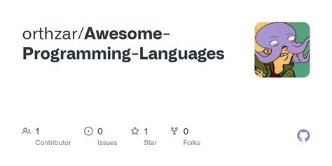 Github Orthzarawesome Programming Languages
