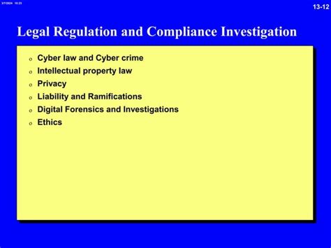 Information Security Lecture Slides Ppt