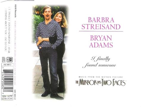 Barbra Streisand And Bryan Adams I Finally Found Someone 1996 Cd