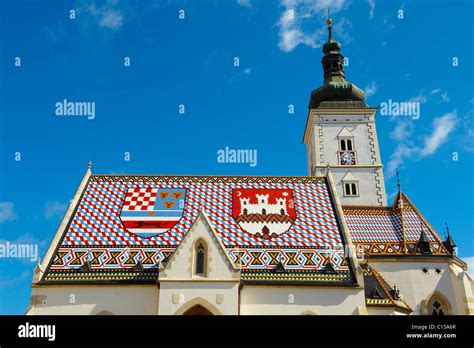 Late Gothic Church Of St Marks Church Crkva Sv Marka Zagreb