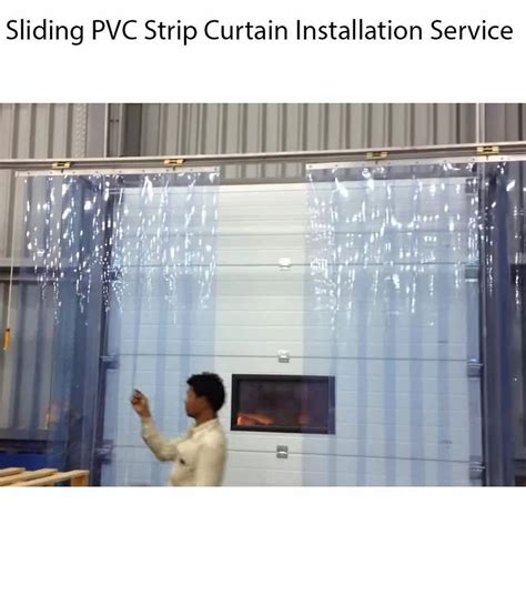 Sliding Pvc Strip Curtain Installation Service At ₹ 140 Sq Ft In Pune