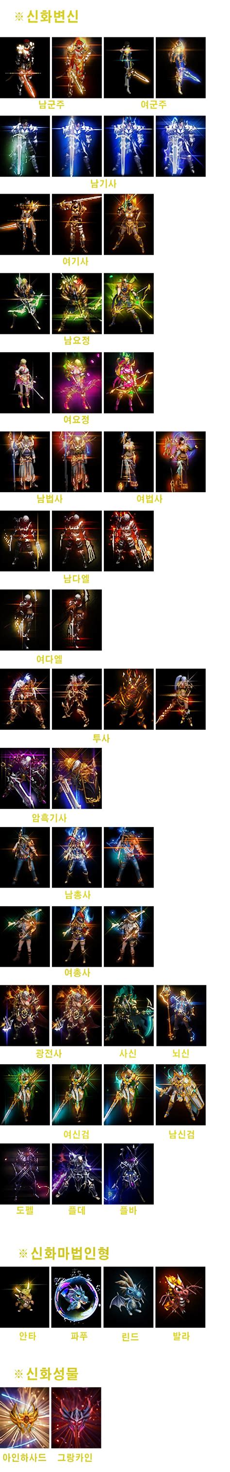 리니지m 인벤 신화 이미지 모음 리니지m 인벤 팁과노하우 게시판