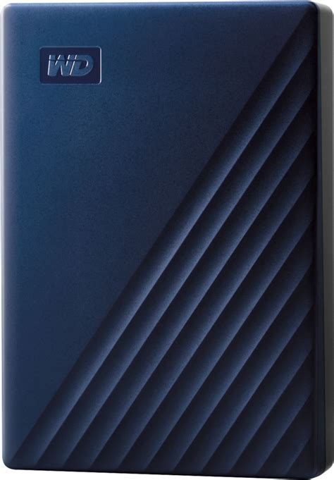 Wd My Passport For Mac 4tb External Usb 30 Portable Hard Drive Blue