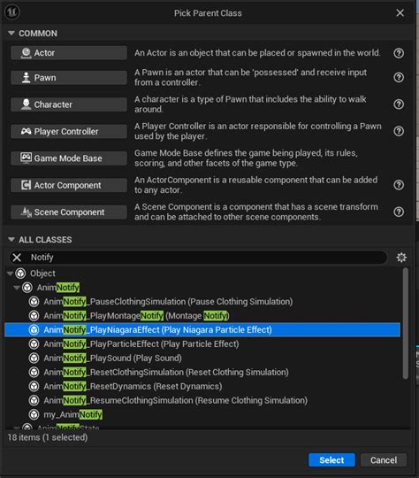 Ue532 Niagara Animation Montage Animation Montageのnotifyからniagaraの