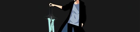 5120x1200 Resolution Sung Jin Woo Cool Solo Leveling Minimal 5120x1200