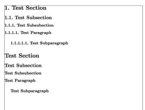 Spacing No Space Between Section Heading And Numbering TeX LaTeX