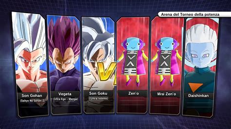 Xenoverse 2 Requested Match PC Goku UI Vegeta UE Gohan SNS2 Vs Zen