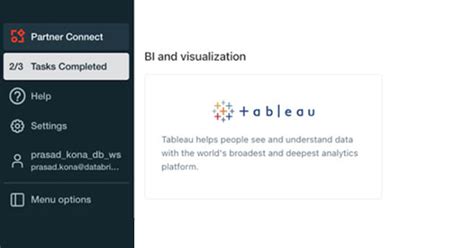 Analytics On Lakehouse With Tableau Databricks Blog