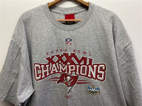 Vintage Tampa Bay Buccaneers 2003 Super Bowl 37 T Shirt 2xl 2000s Y2k