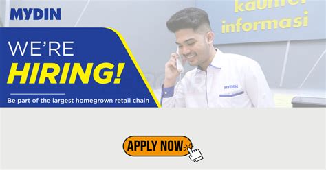 Jawatan Kosong Di Mydin Mohamed Holdings Berhad Jobcari Com Jawatan