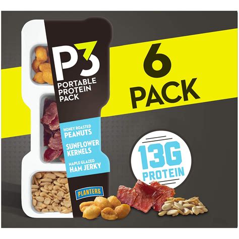 Amazon P3 With Honey Roasted Peanuts Maple Glazed Ham Jerky