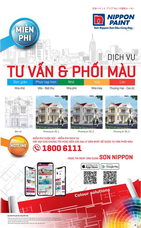 Bảng Màu Cao Cấp Sơn Nippon