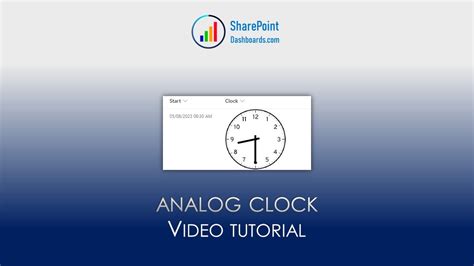 analog clock in sharepoint online microsoft lists modern list view