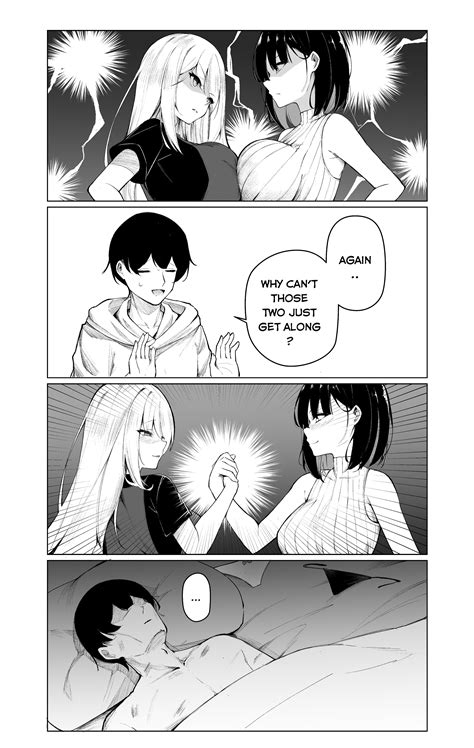 Why Cant Those Two Just Get Along Again Две девушки держатся за