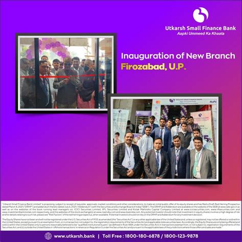 Utkarsh Small Finance Bank On Linkedin Goodnews Wearegrowing