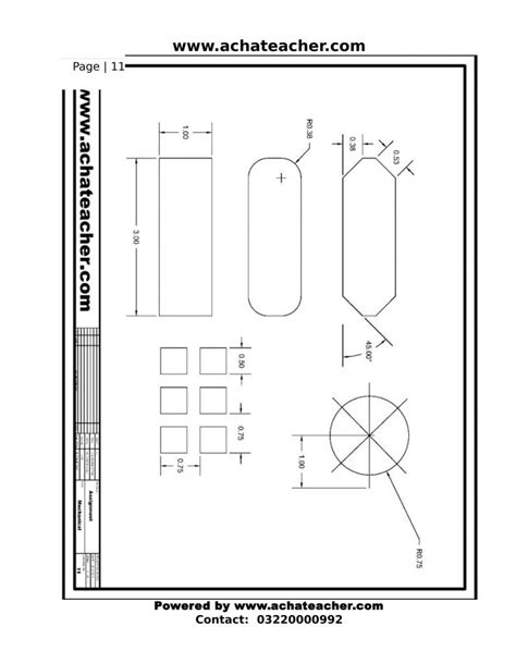 Autocad Practical Exercises