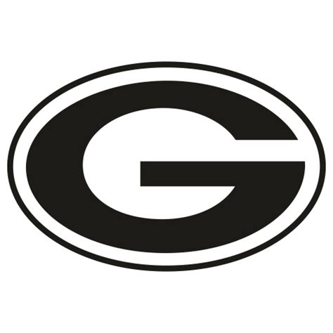 Green Bay Packers Black SVG Green Bay Packers NFL Logo Vector File