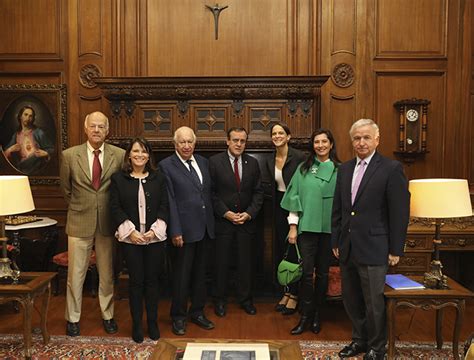 Con la visita del expresidente Ricardo Lagos inició ciclo de seminarios