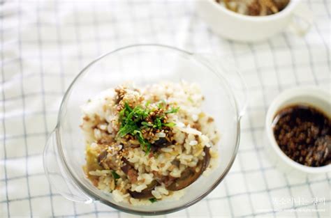 백종원 가지밥 만들기 양념장 비벼주면 아이들도 잘 먹어요